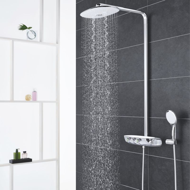 SET DUCHA TELÉFONO RAINSHOWER SMART CONTROL CROMO A LA PARED SET
